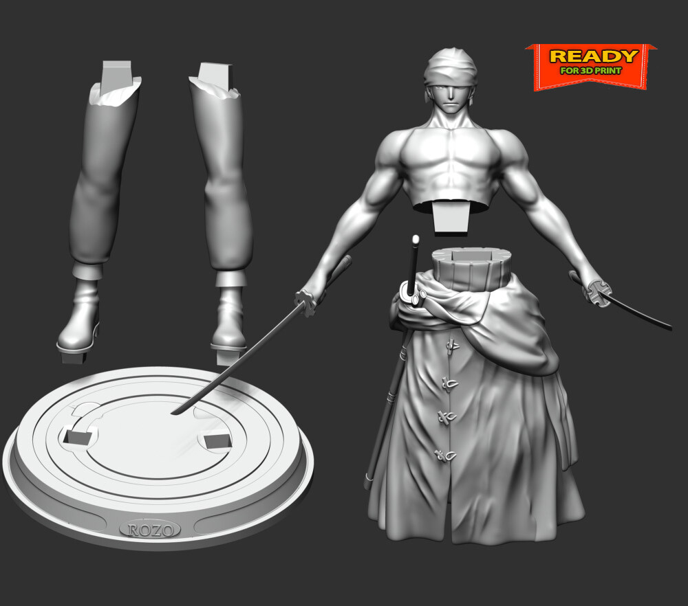 ArtStation - Roronoa Zoro - One Piece | Resources