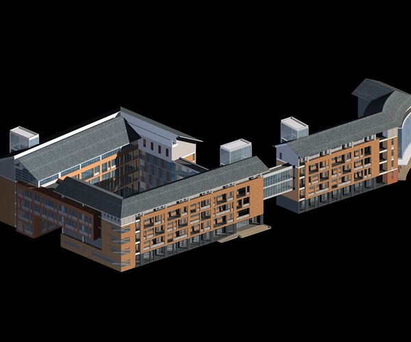 ArtStation - School building 008 | Resources