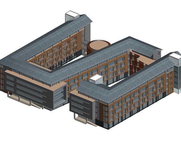 ArtStation - School building 009 | Resources