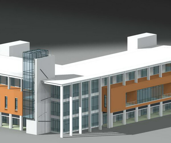 ArtStation - School building 016 | Resources