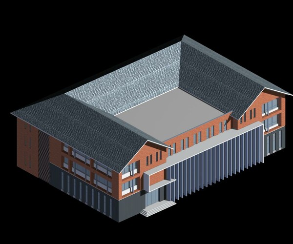 ArtStation - School building 020 | Resources