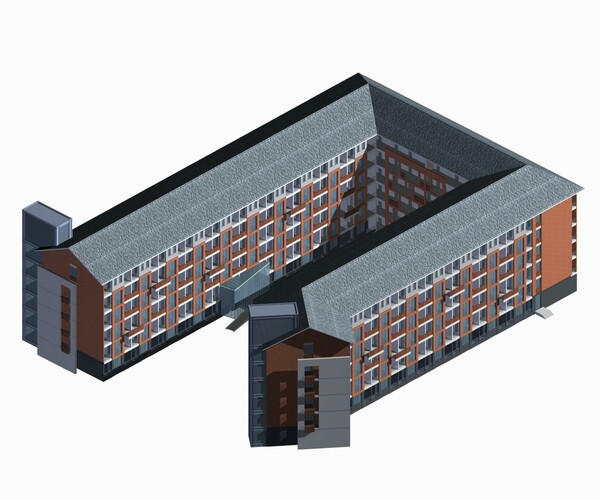 ArtStation - School building 021 | Resources