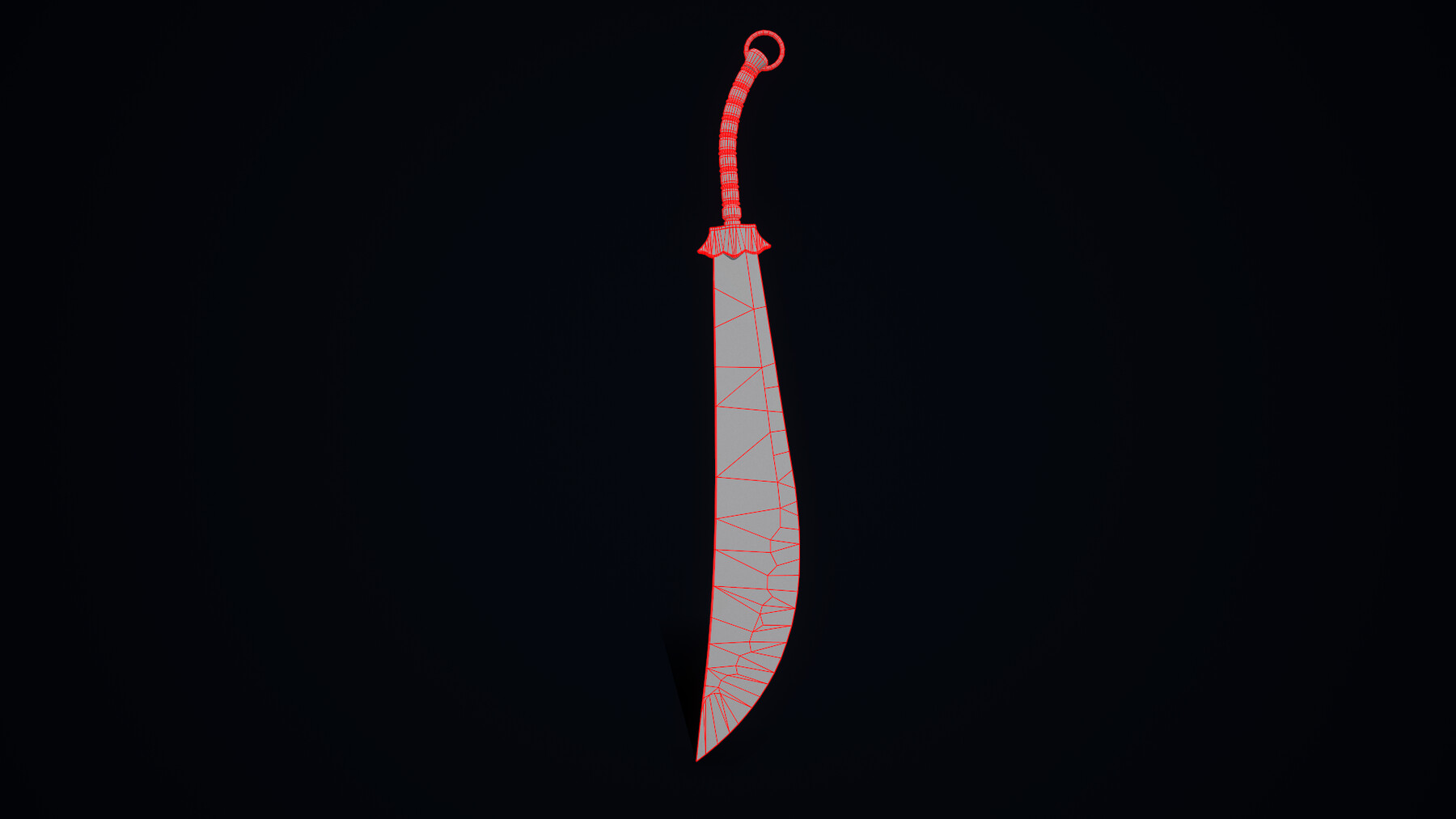 ArtStation - Two-handed Dao sword | Game Assets