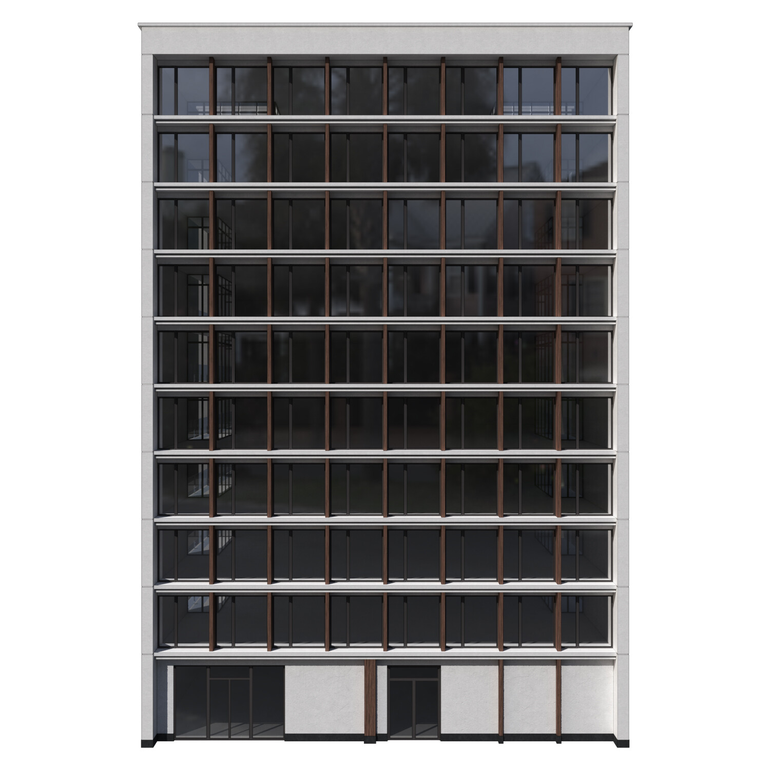 ArtStation - Modern office building No. 1 | Game Assets