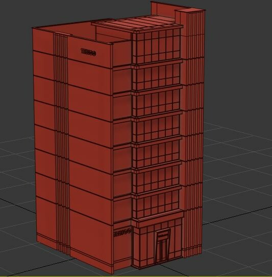 ArtStation - Modern office building No. 3 | Game Assets