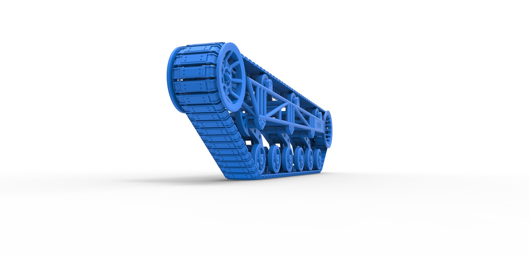 ArtStation - 3D printable Diecast Track chassis Scale 1 to 25 | Resources