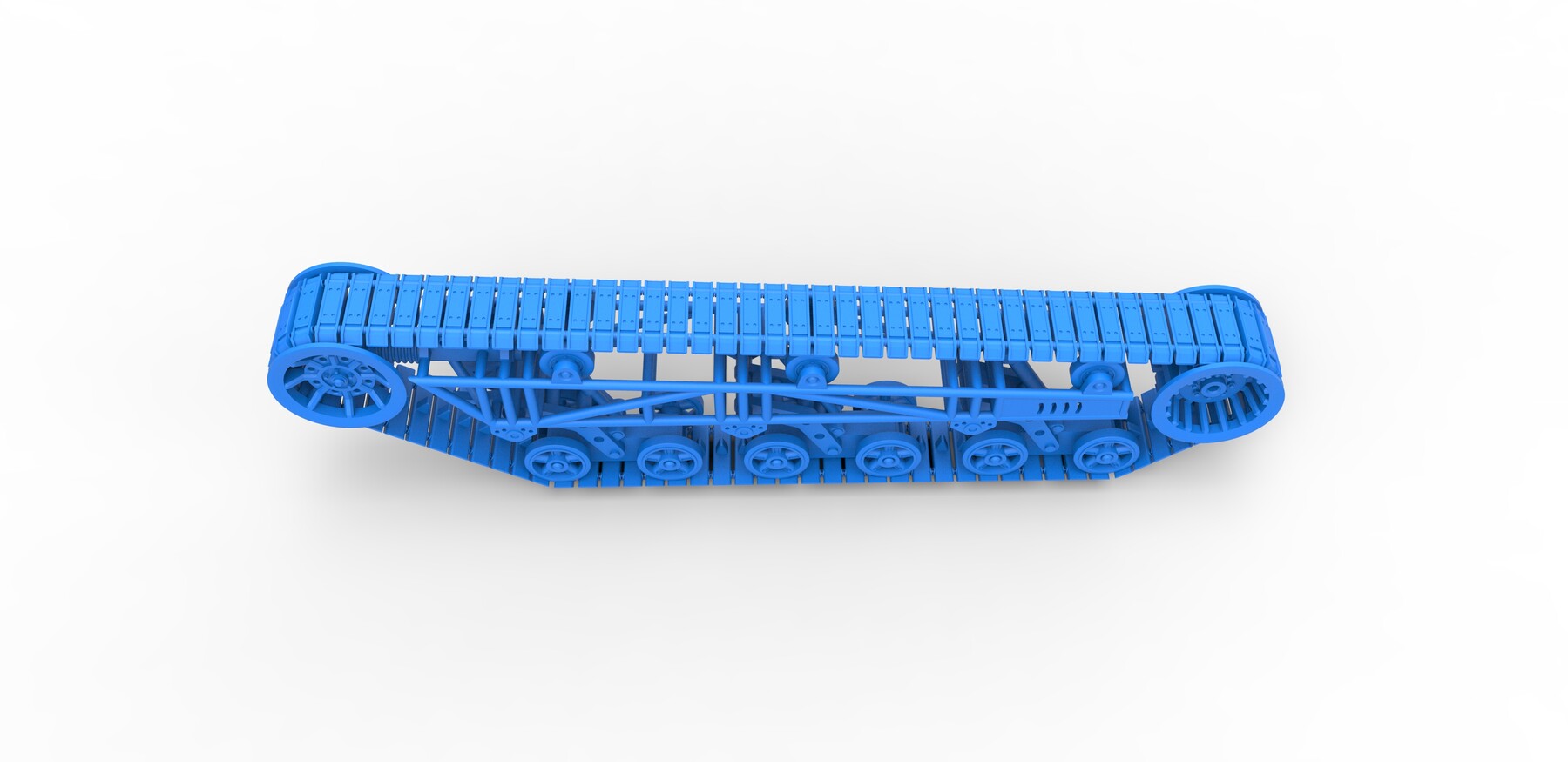 ArtStation - 3D printable Diecast Track chassis Scale 1 to 25 | Resources
