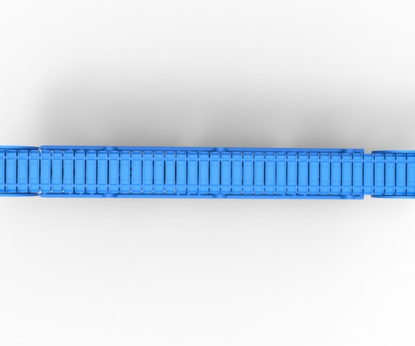 ArtStation - 3D printable Diecast Track chassis Scale 1 to 25 | Resources
