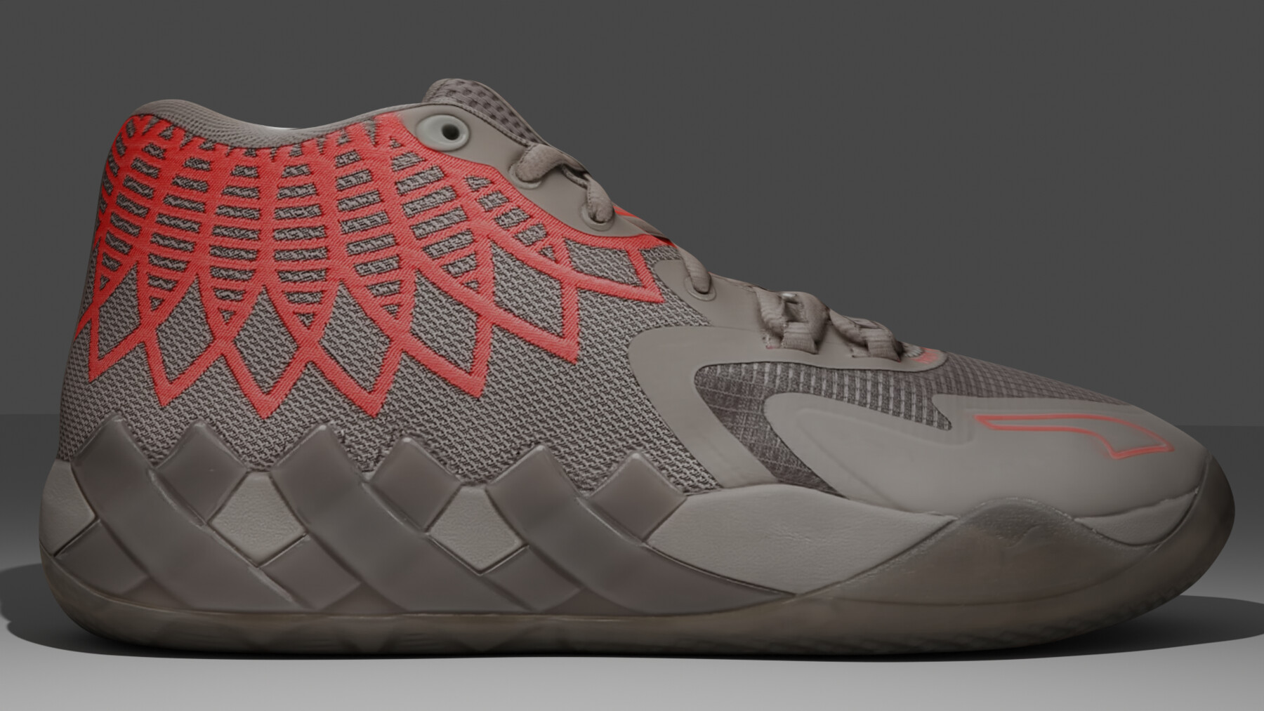 ArtStation - Puma MB.01 LaMelo Ball Rock Ridge Red Blast | Game Assets