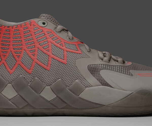 ArtStation - Puma MB.01 LaMelo Ball Rock Ridge Red Blast | Game Assets