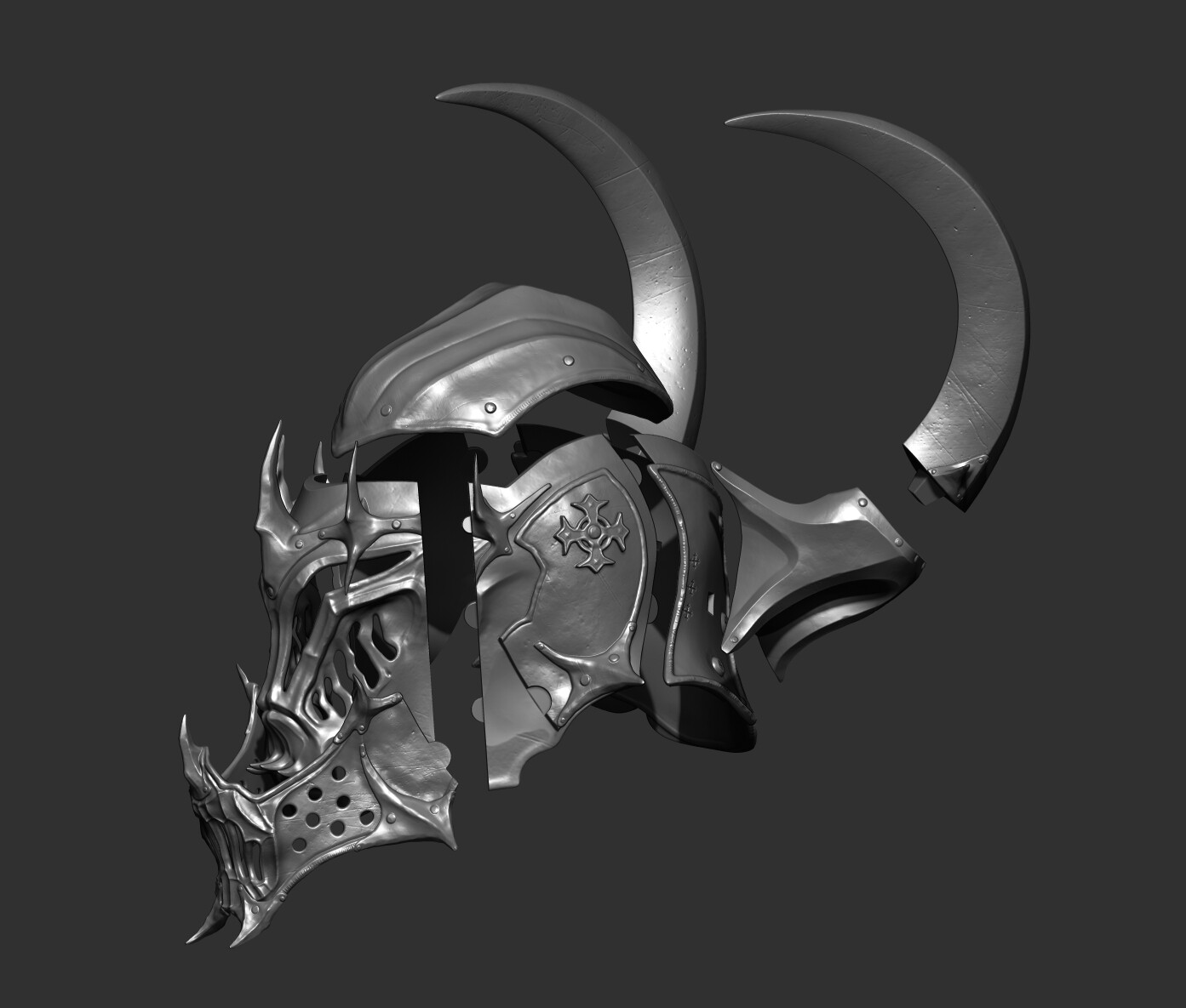 ArtStation - Medieval Helmet - Concept I | Resources
