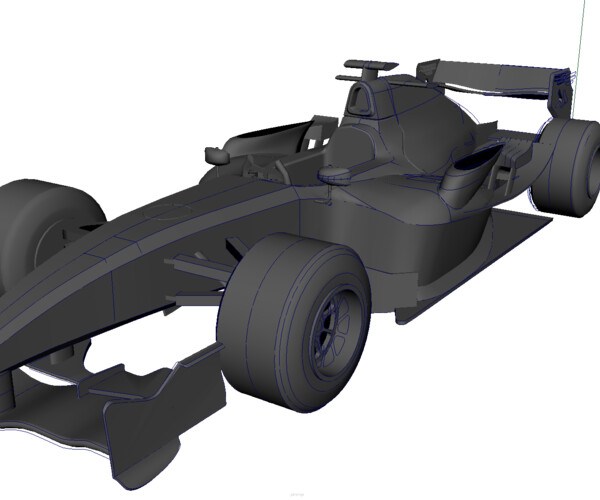 ArtStation - Dallara GP 2008 Formula 1 | Game Assets