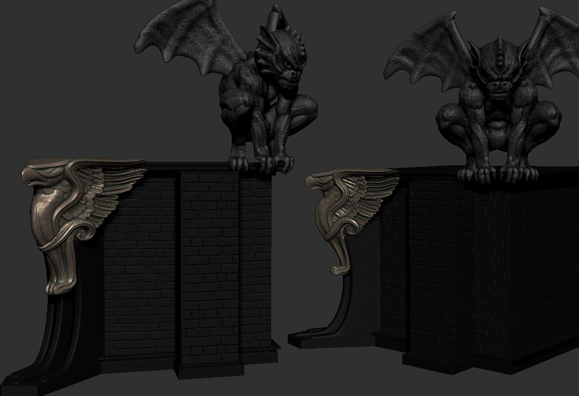 ArtStation - Gothica base Pack1 | Resources