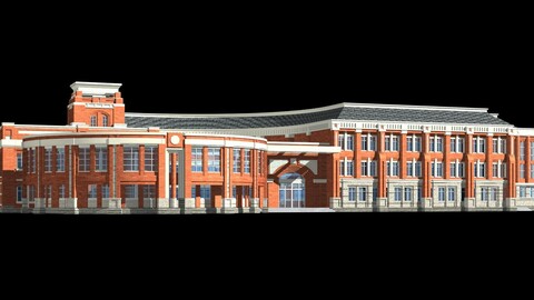 ArtStation - School building 048 | Resources