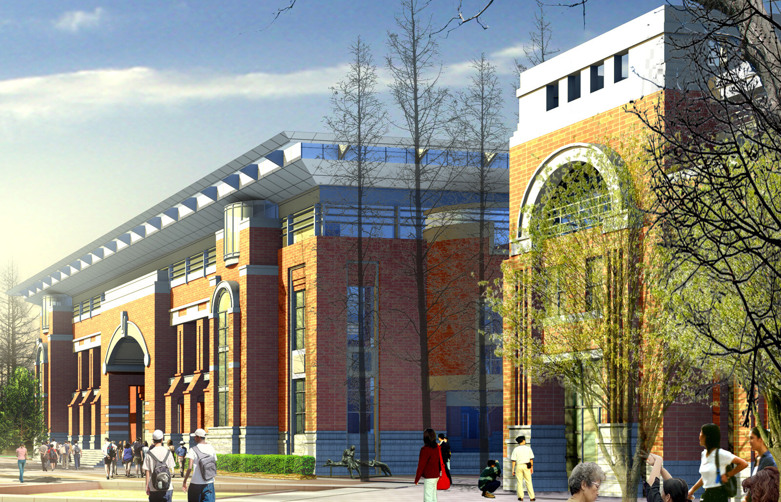 ArtStation - School building 061 | Resources