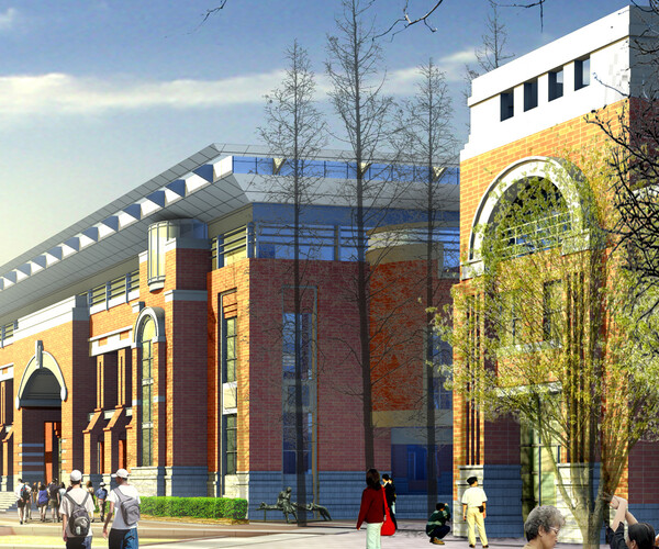 ArtStation - School building 061 | Resources