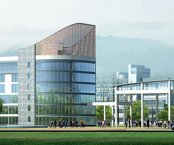 ArtStation - School building 065 | Resources