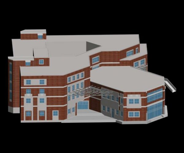 ArtStation - School building 077 | Resources