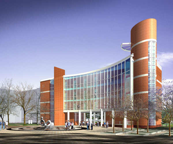 ArtStation - School building 081 | Resources