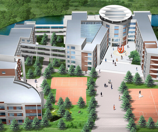 ArtStation - School building 092 | Resources