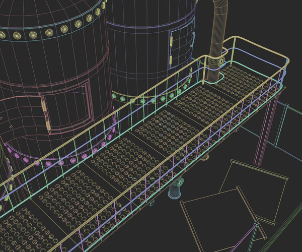 ArtStation - Refinery | Game Assets