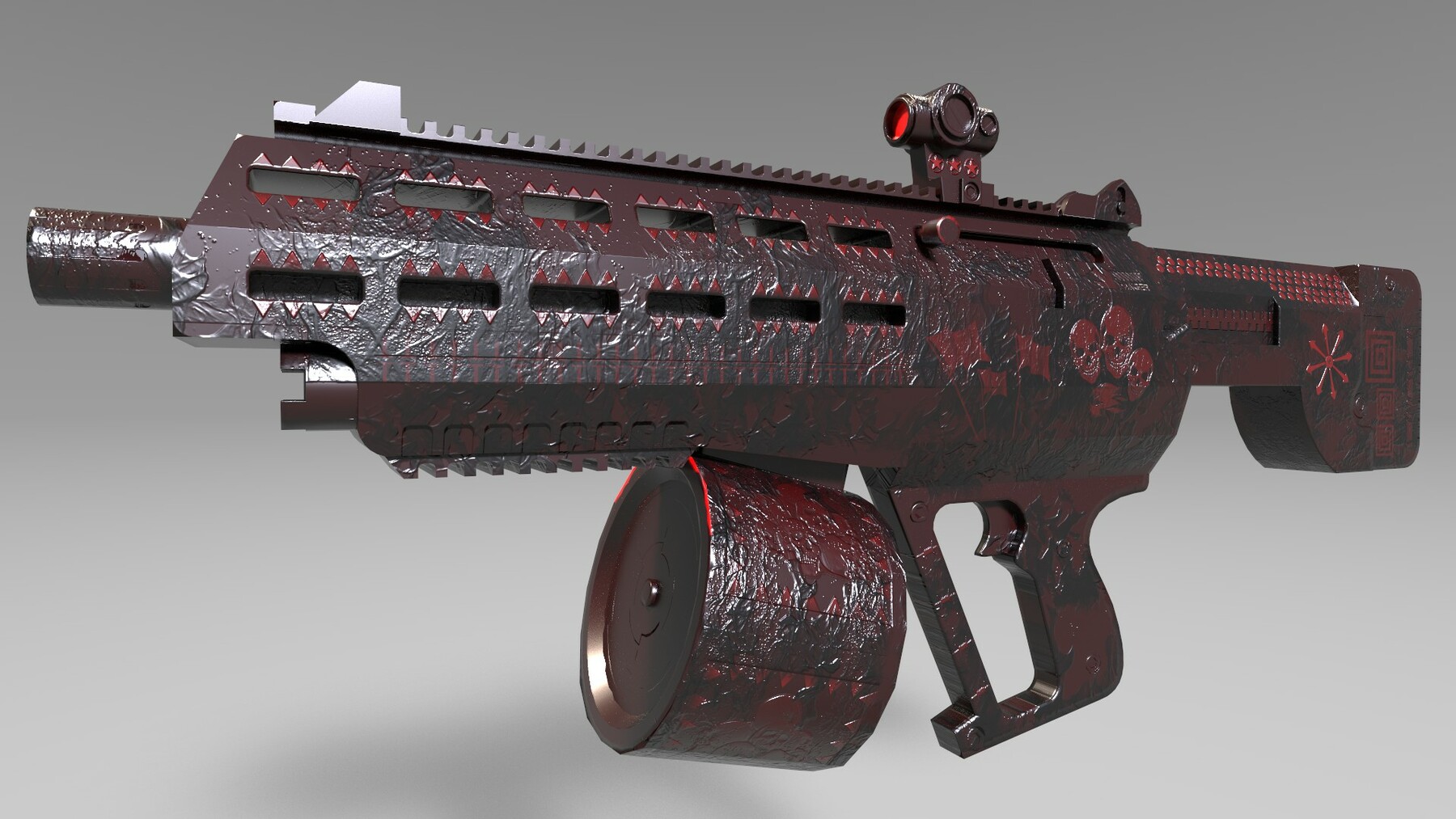 ArtStation - Shot Gun from Hell, updated | Game Assets