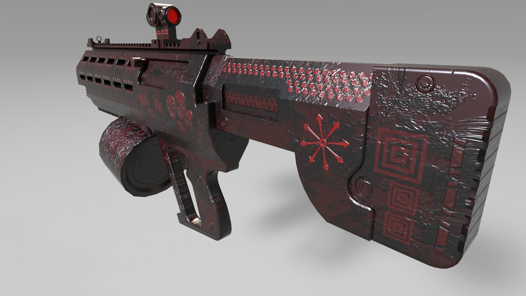 ArtStation - Shot Gun from Hell, updated | Game Assets