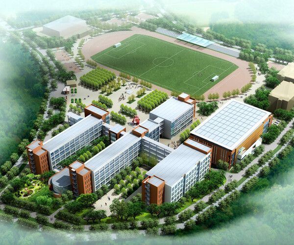 ArtStation - School building 110 | Resources