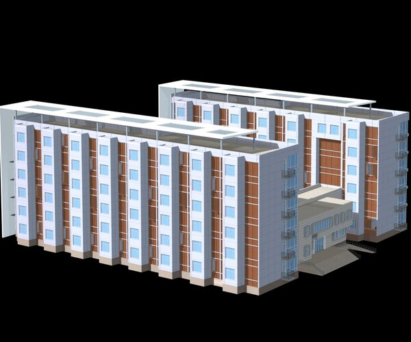 ArtStation - School building 118 | Resources