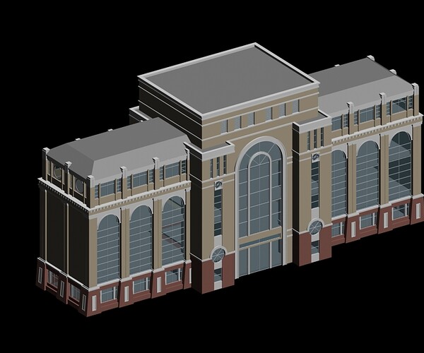 ArtStation - School building 145 | Resources
