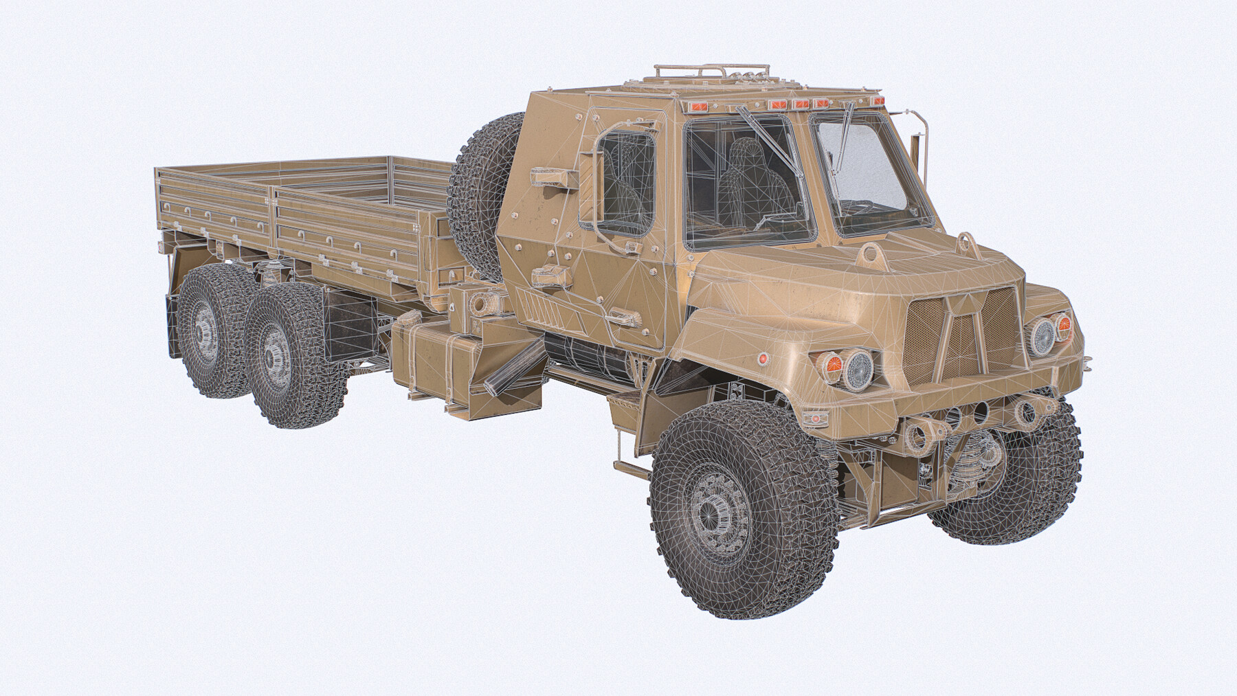ArtStation - Oshkosh FMTV A2 Military Truck | Game Assets