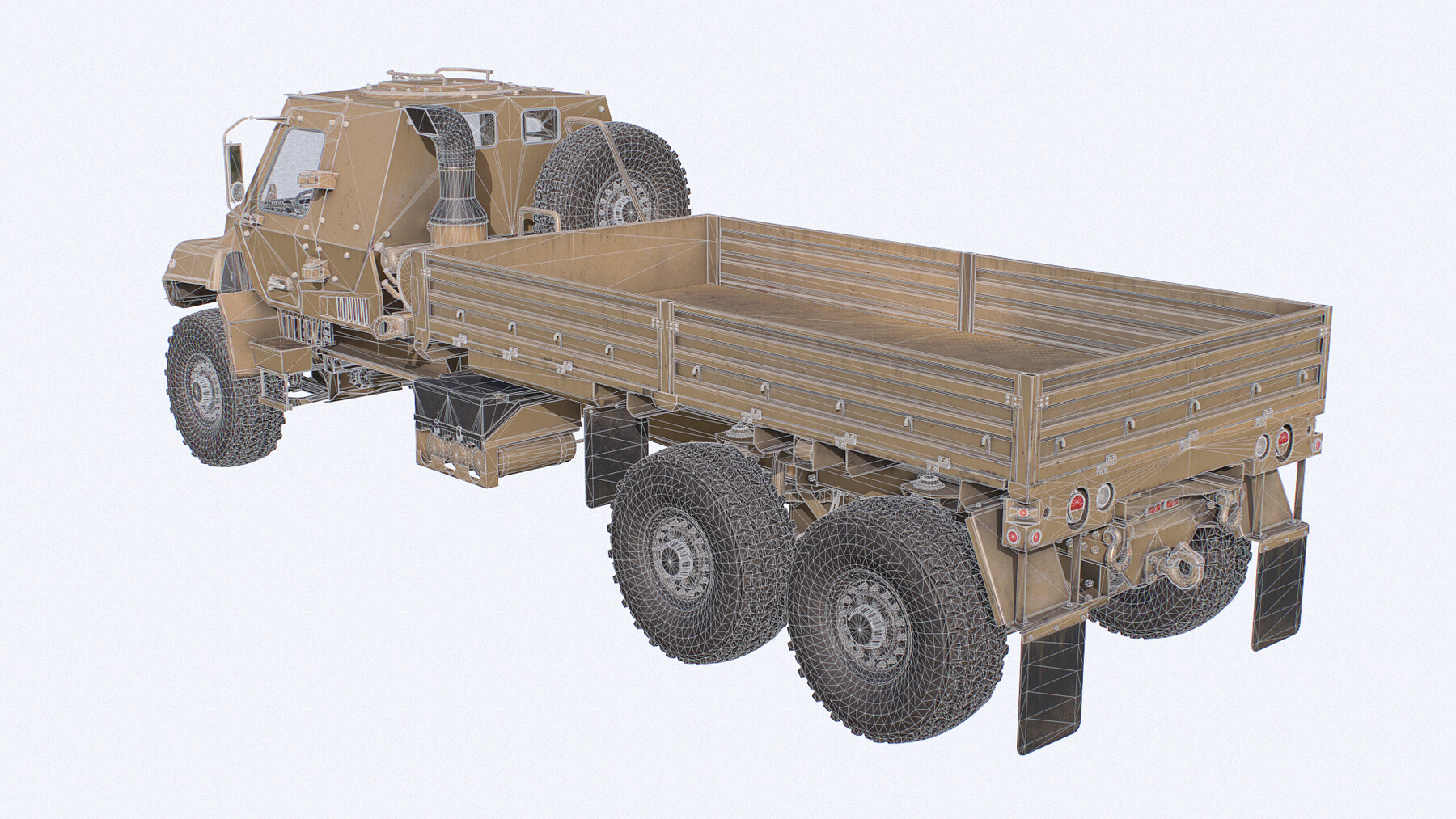 ArtStation - Oshkosh FMTV A2 Military Truck | Game Assets