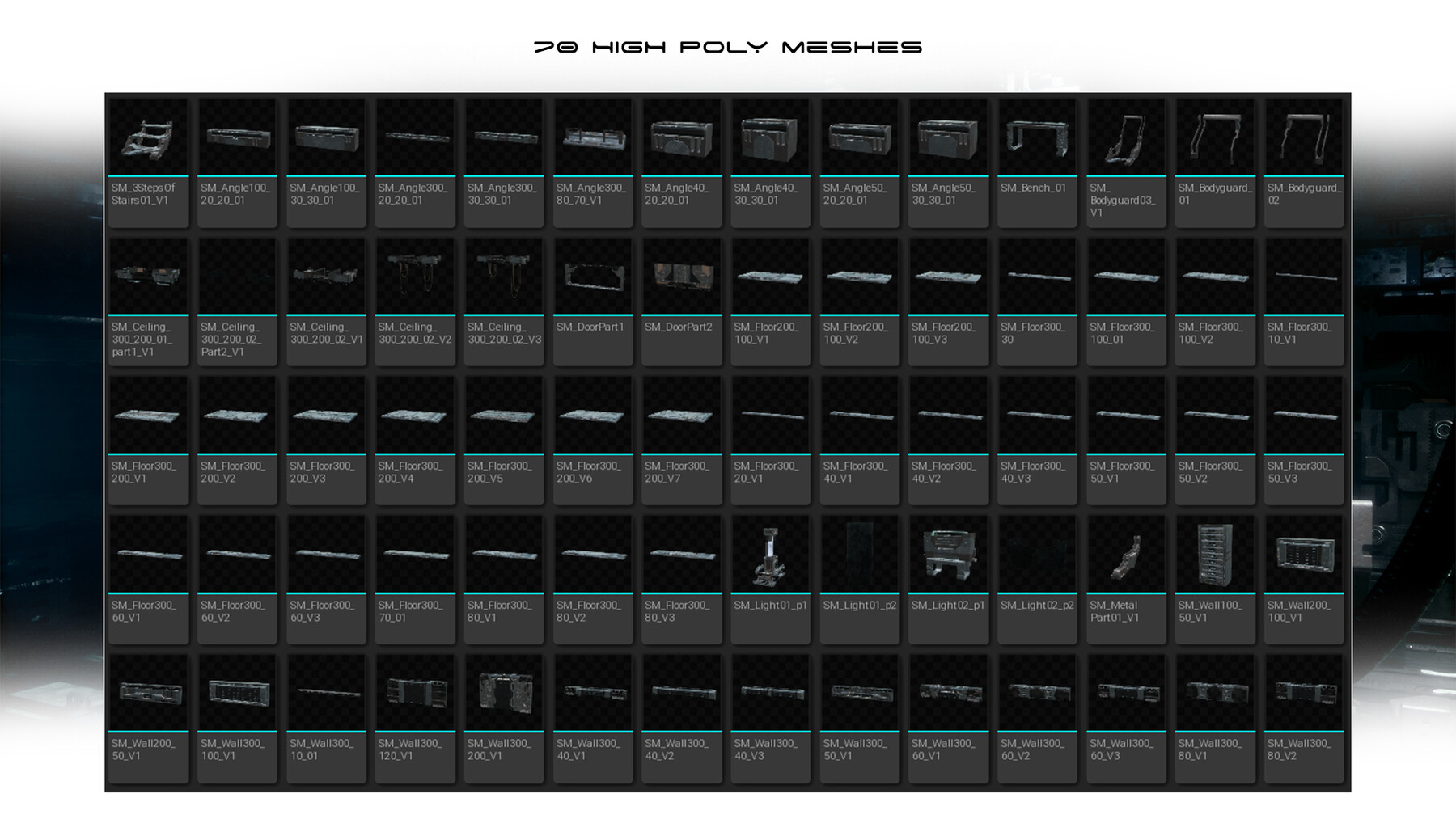 ArtStation - Sci-Fi Starter Pack - Kit Bash | Resources