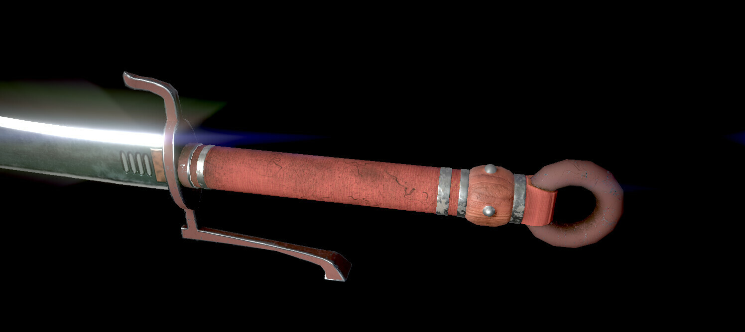 ArtStation - Low Poly Game-Ready Fantasy Heavy Sword | Game Assets