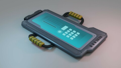 ArtStation - Sci-Fi Control Panel - Low poly - PBR - Game ready | Game ...