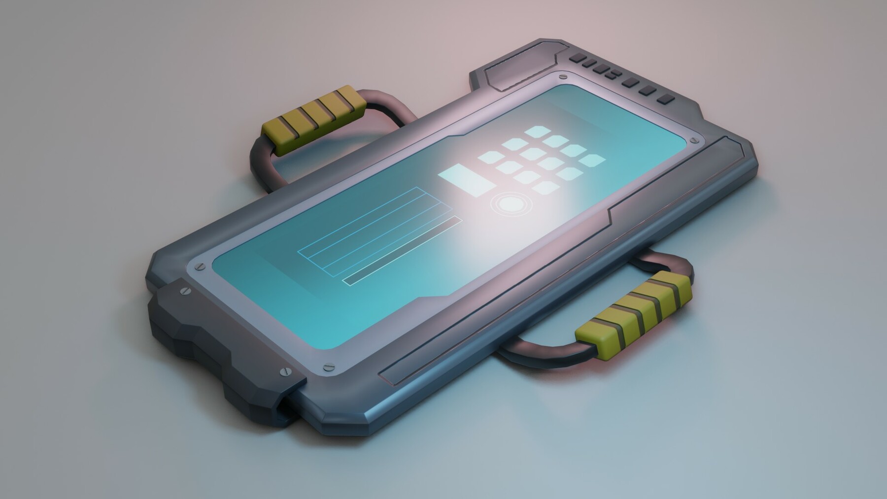 ArtStation - Sci-Fi Tablet - Low Poly - Game Ready - PBR | Game Assets