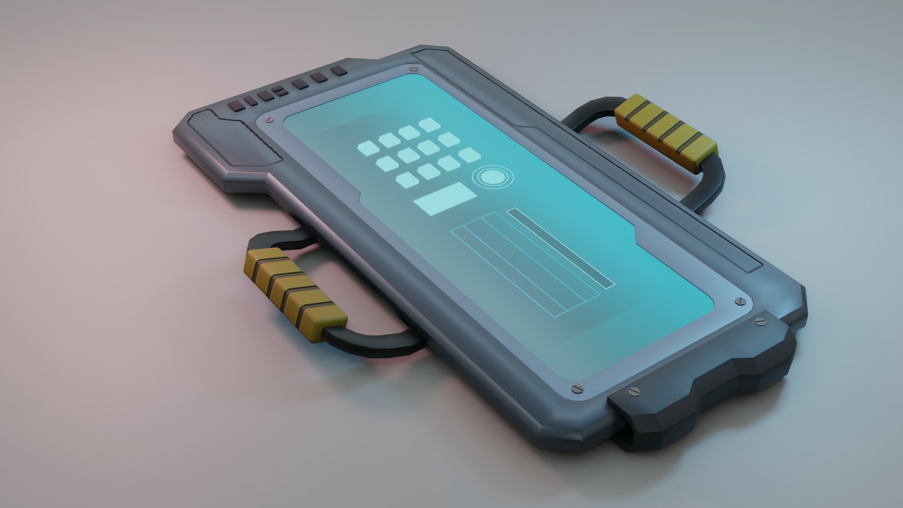 ArtStation - Sci-Fi Tablet - Low Poly - Game Ready - PBR | Game Assets