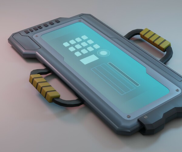 ArtStation - Sci-Fi Tablet - Low Poly - Game Ready - PBR | Game Assets