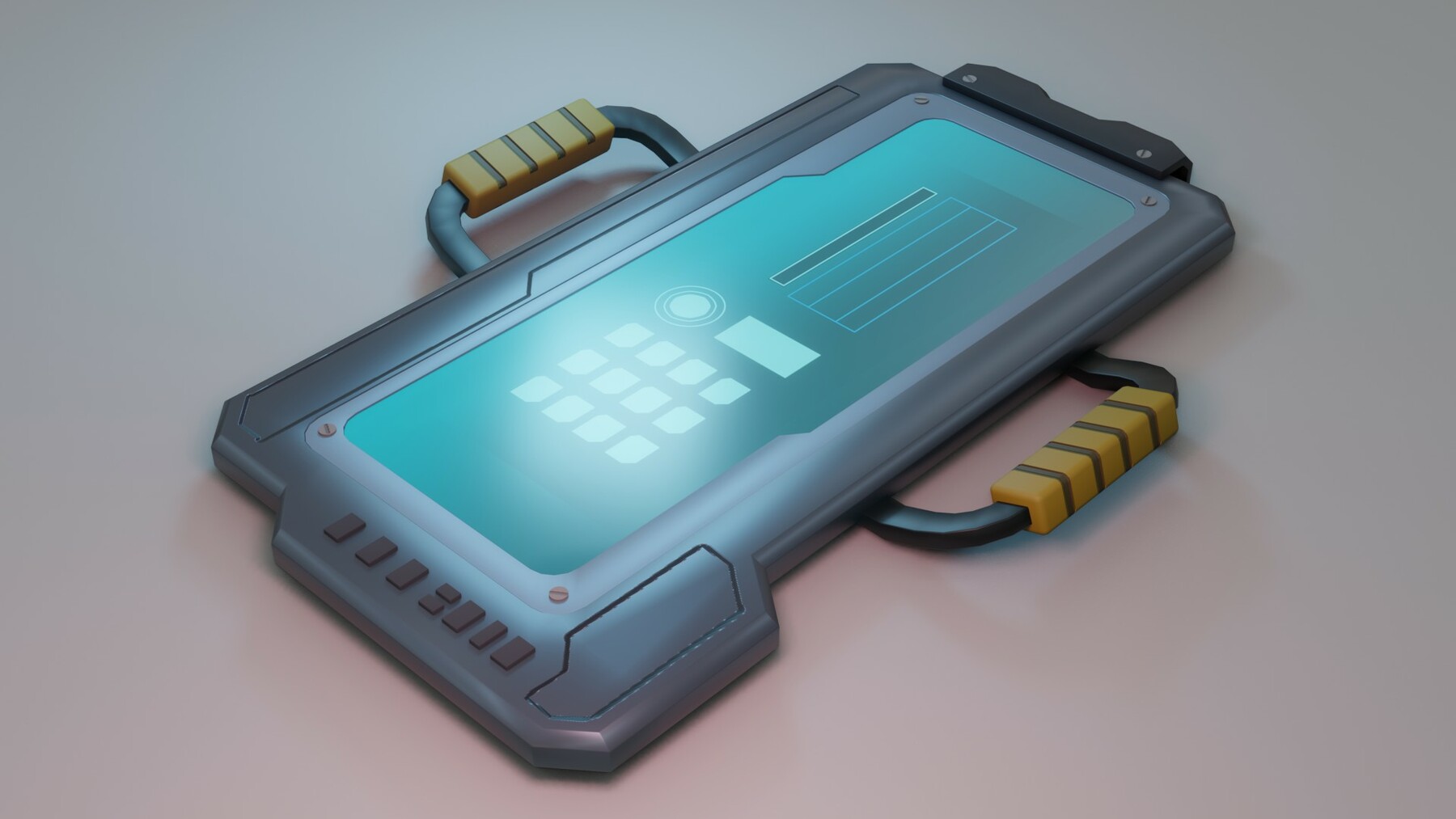 ArtStation - Sci-Fi Tablet - Low Poly - Game Ready - PBR | Game Assets