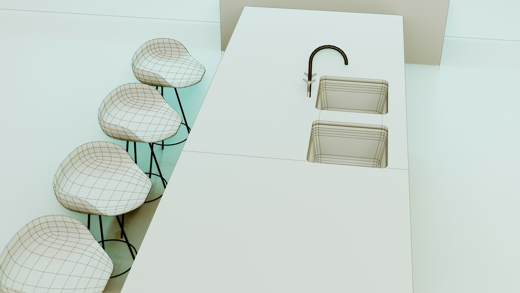 ArtStation - Kitchen Interior - Low Poly | Game Assets