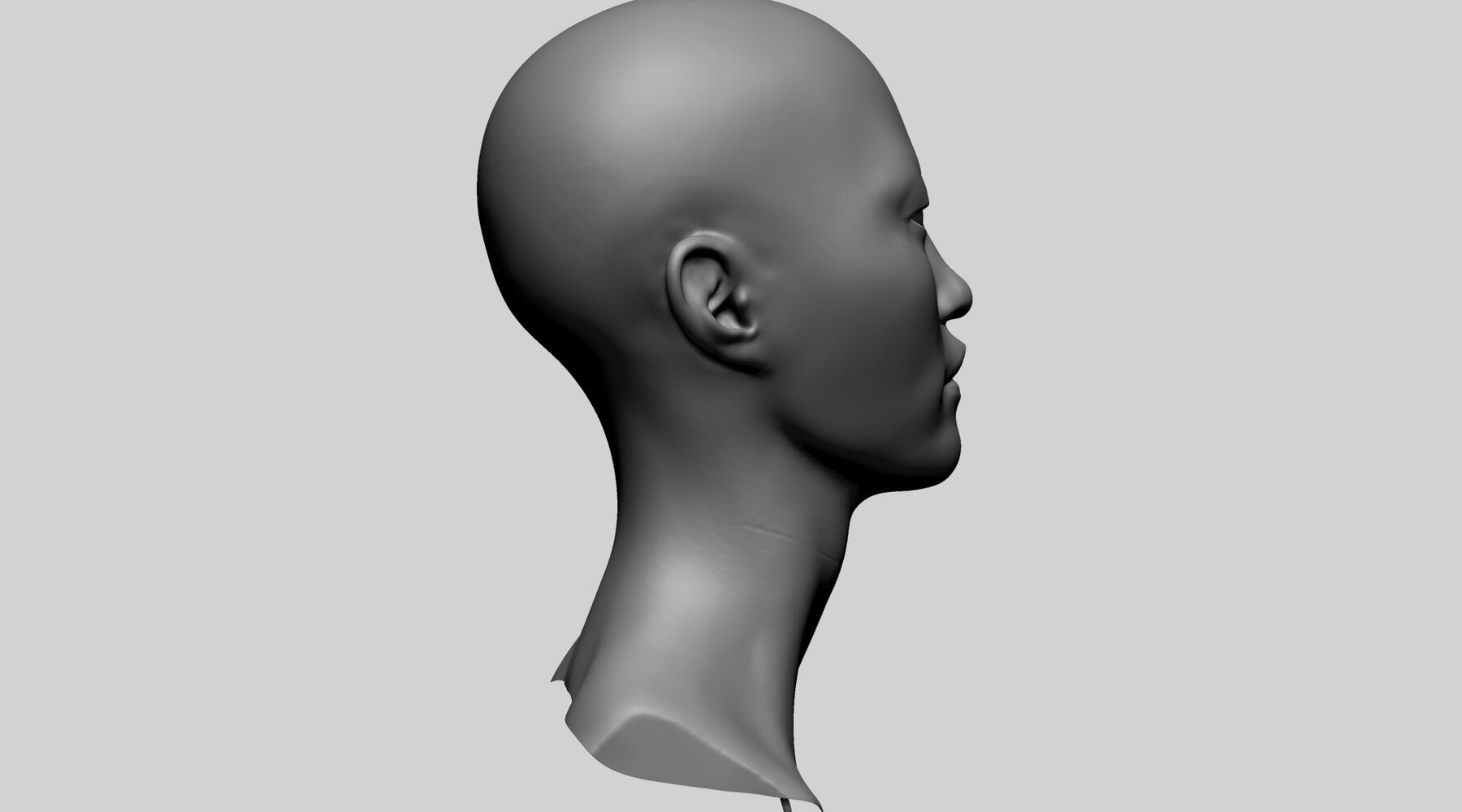 ArtStation - Asian Female Head A | Resources