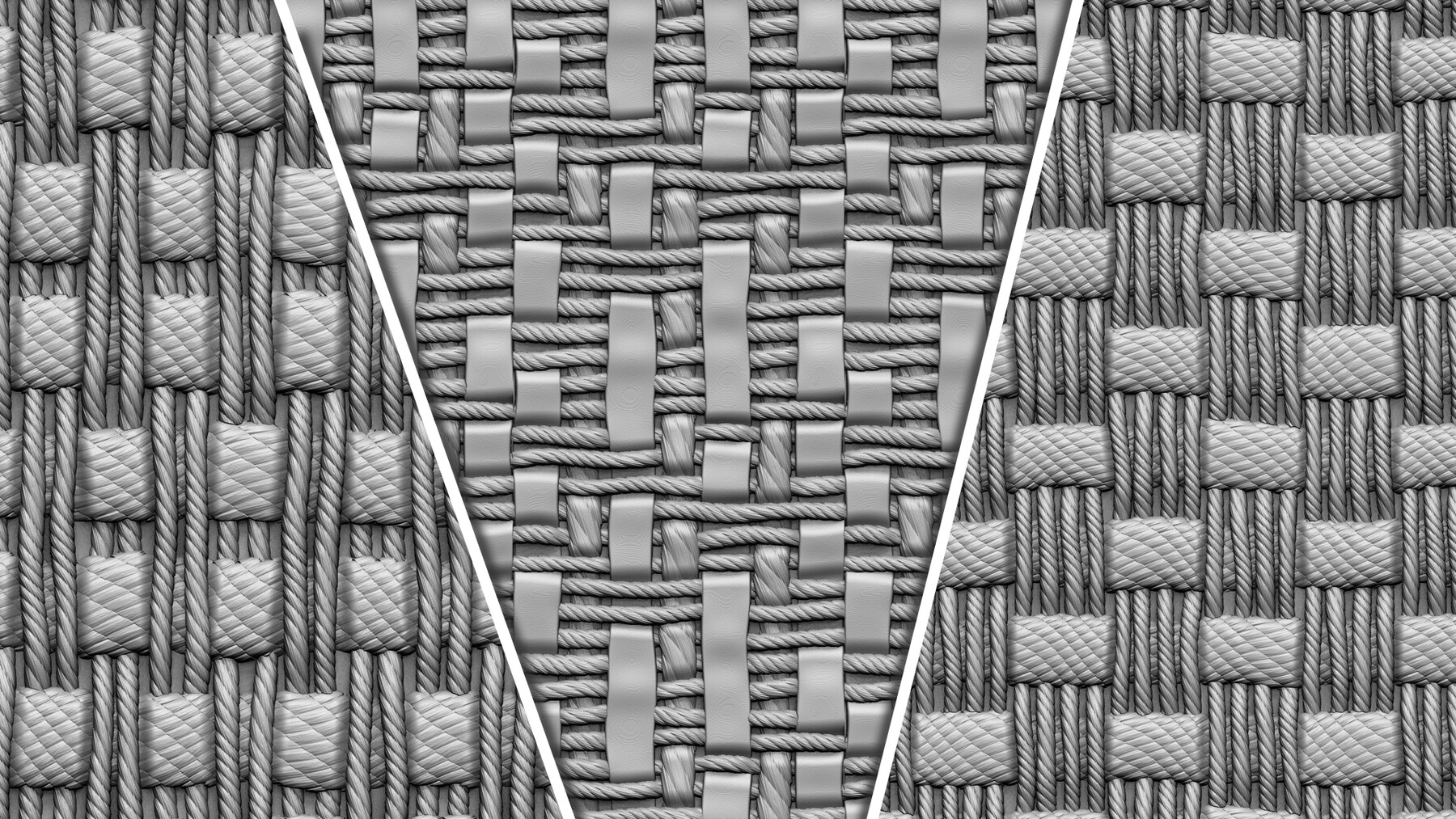 ArtStation - 50 Fabric Pattern Alphas Vol.03 + Video Tutorial | Resources