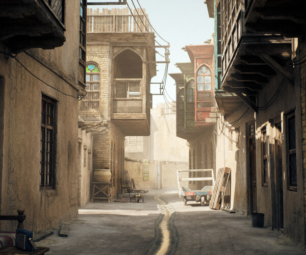 ArtStation - Shanasheel of Baghdad Environment [UE4 4.24+] | Game Assets