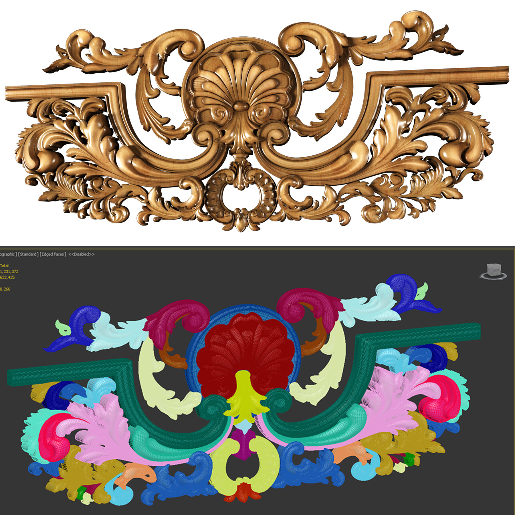 ArtStation - Decorative Ornamental 08 | Resources