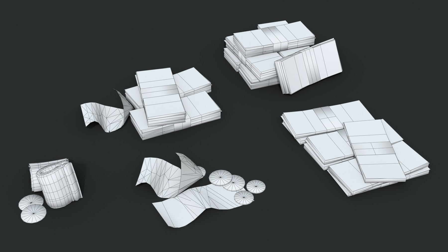 ArtStation - Money Loot - US dollars | Game Assets