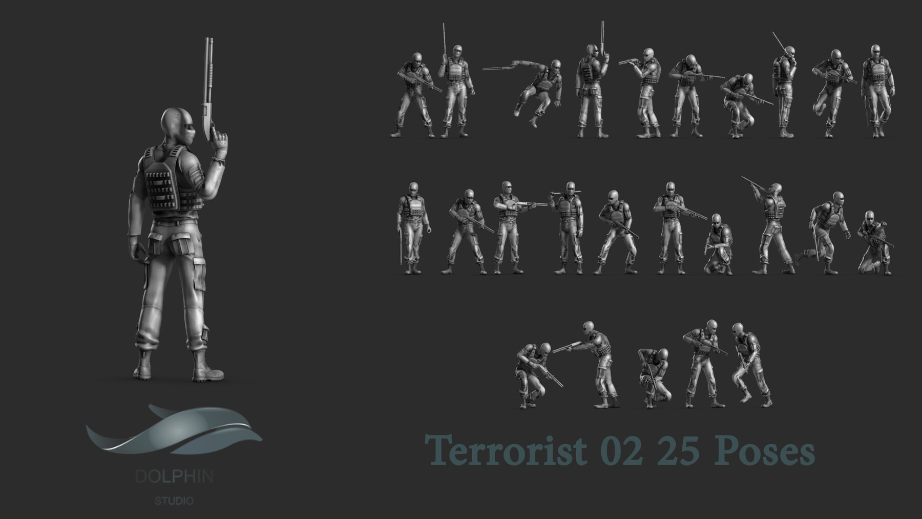 ArtStation - Terrorist 02 | Resources