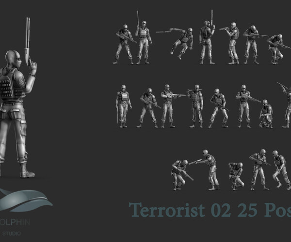 ArtStation - Terrorist 02 | Resources