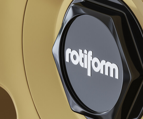 ArtStation - ROTIFORM SIX - car rims | Resources