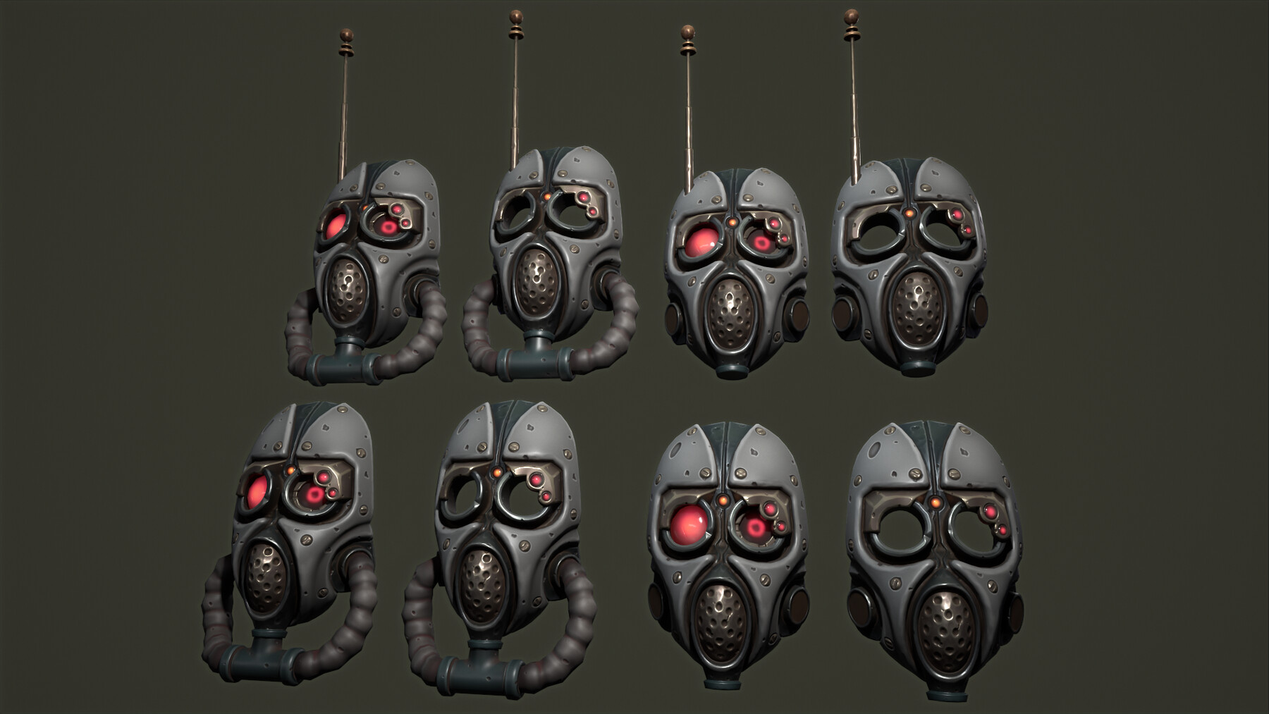 ArtStation - Fantasy masks 2 collection | Game Assets