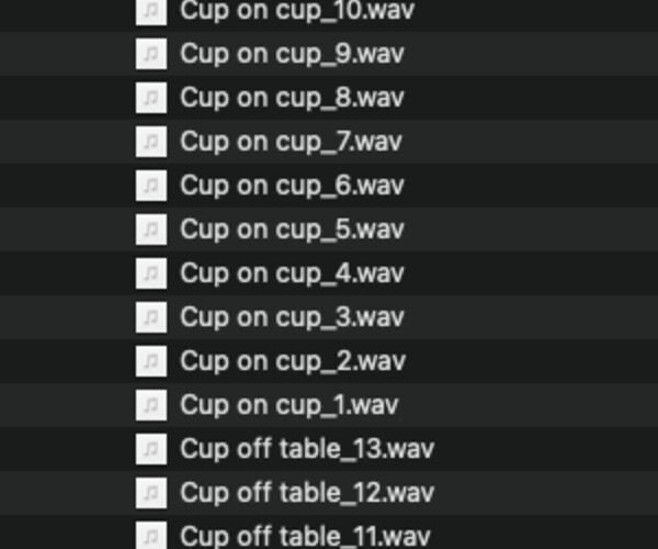 ArtStation - Dining Sound Effects | Game Assets